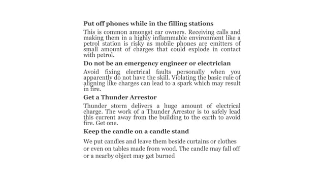 ROLE OF FIRE BRIGADE | PPTX