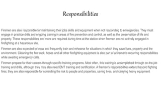 ROLE OF FIRE BRIGADE | PPTX