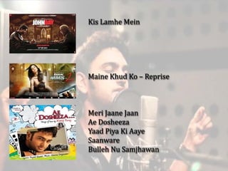 Kshitij Tarey - Playback Singer | PDF