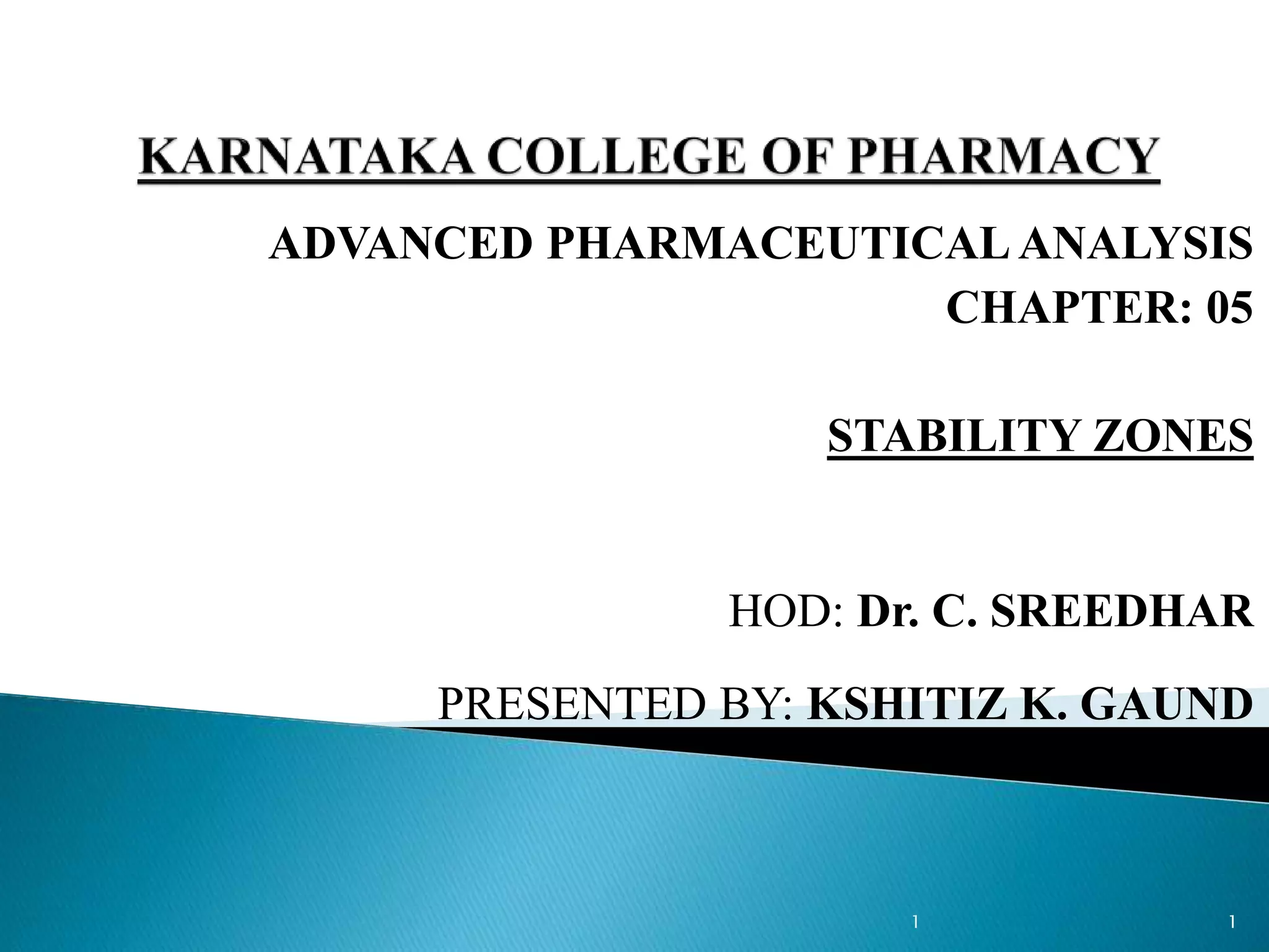 stability zones and ich guideline q5c | PPTX