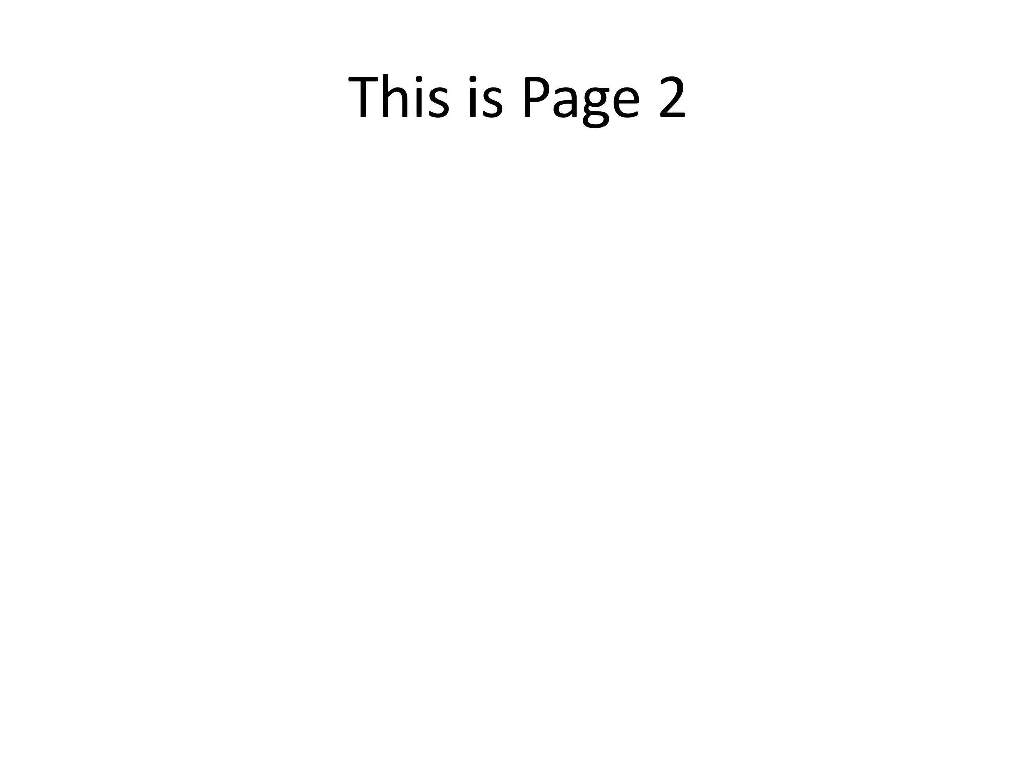 This is Page 1 | PPTX