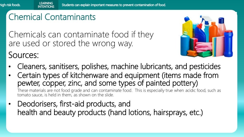 Keeping Save and Hygienic Revisitied - 2 Food Contaminants & Prevention ...