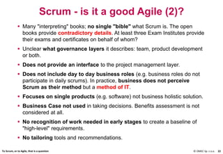 Kshushtof “To Scrum or to Agile – that is a question.” | PPTX