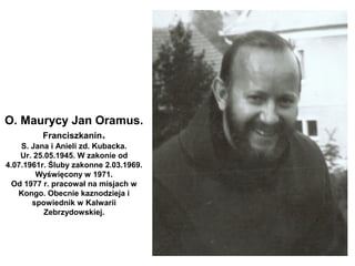 Księża i bracia zakonni z Zakliczyna, www.parafiazakliczyn.info