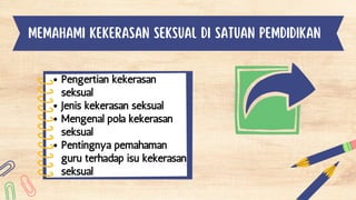 aksi nyata iklim sekolah aman mencegah kekerasan seksual | PDF