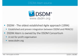 DSDM® Atern® - Foundation | PPT
