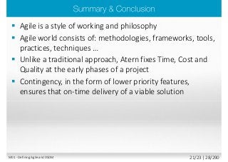 DSDM® Atern® - Foundation | PPT