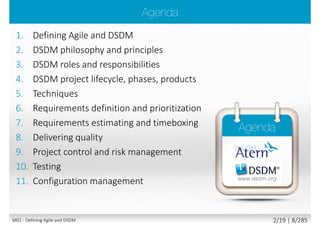 DSDM® Atern® - Foundation | PPT