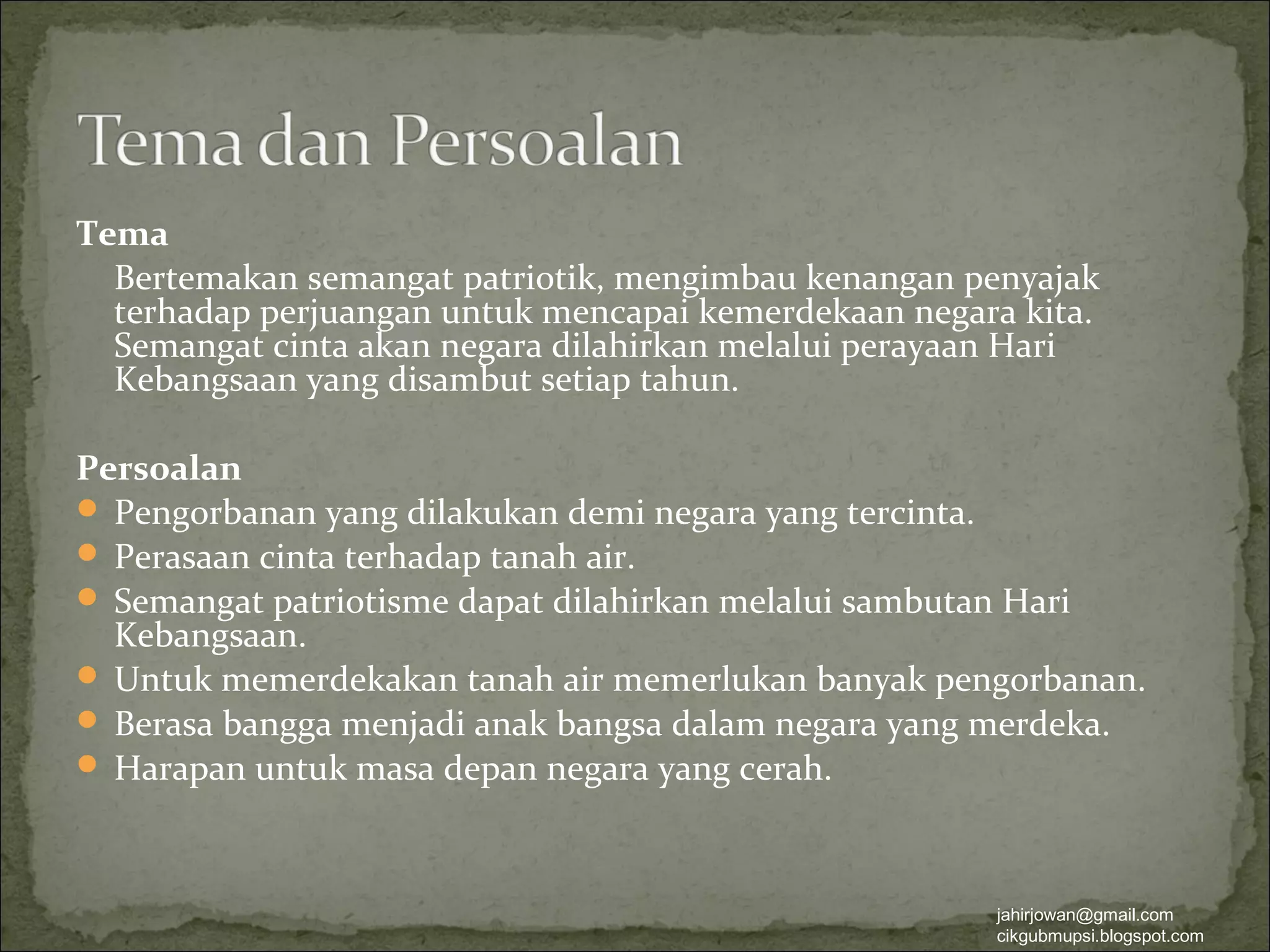 Ksj puisi moden diari lama | PPT