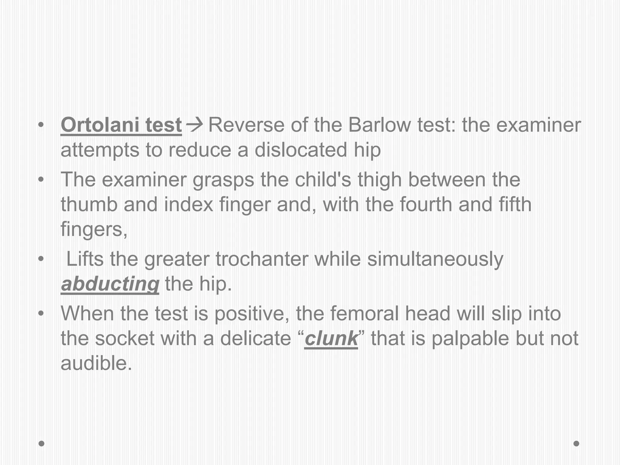 Developmental dysplasia of hip | PPTX