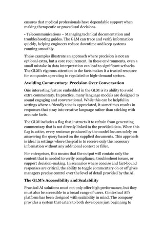 Contextual AI launches GLM, aiming to top GPT-4o in accuracy benchmarks ...