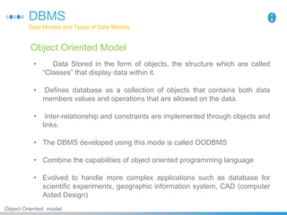 Kskv kutch university DBMS unit 1 basic concepts, data,information,database, models , network ...