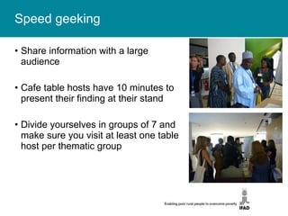 Knowledge sharing methods | PPT