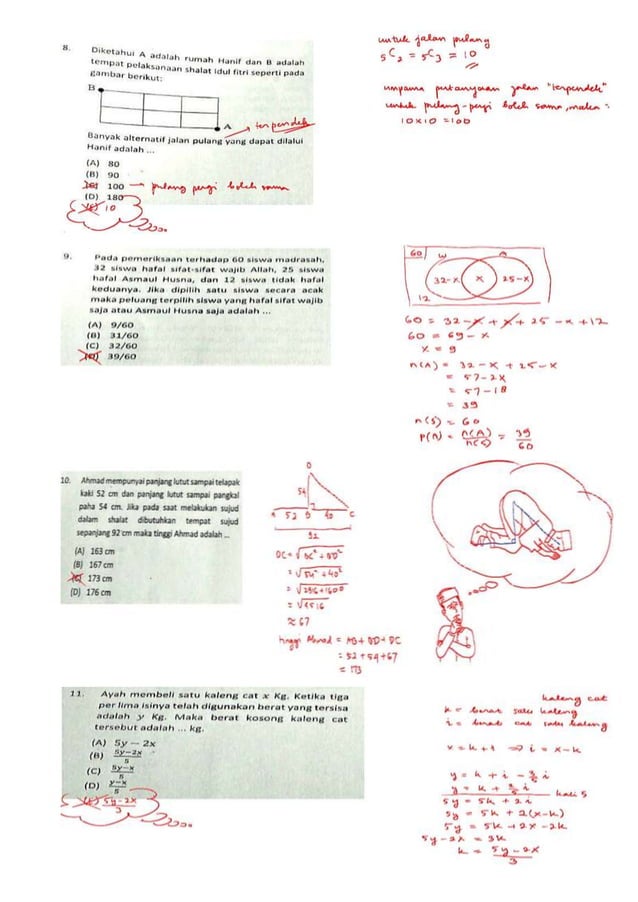 Ksm mtk 2018 pembahasan | DOCX
