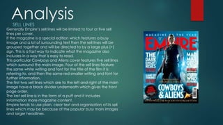 A2 Media Studies Ancillary task | PPTX