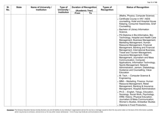 KSOU and SCDL recognition | PDF