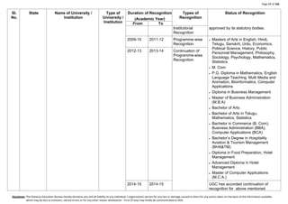 KSOU and SCDL recognition | PDF