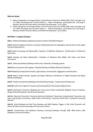 MTECH IT syllabus | PDF