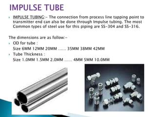 Ksp instrument impulse piping & tubing | PPT