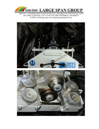 K span seamer | PDF