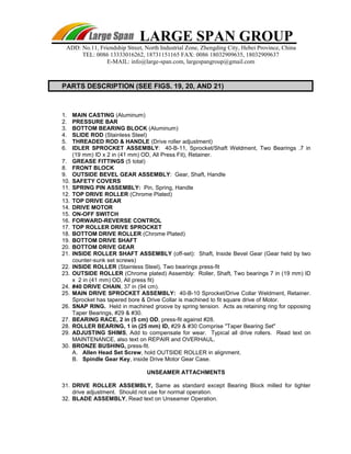 K span seamer | PDF