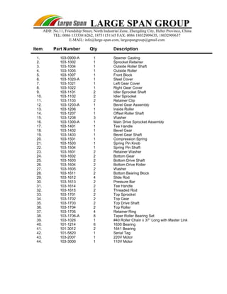 K span seamer | PDF | Large Business | Business