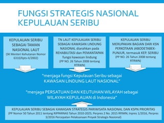 KSPN Kepulauan Seribu | PDF