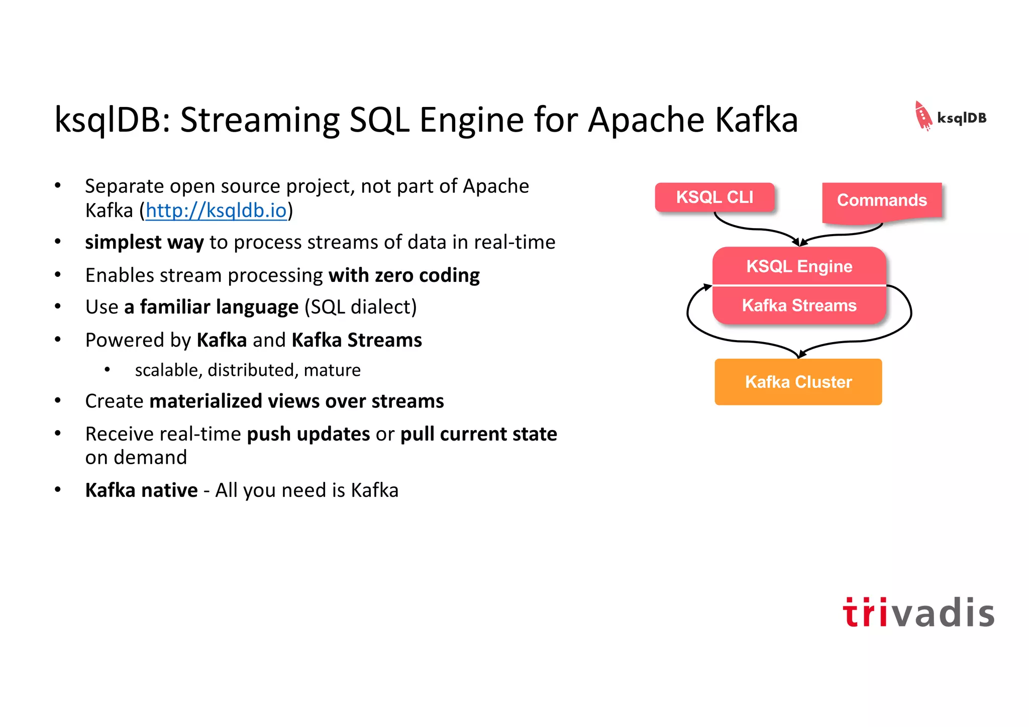 ksqlDB - Stream Processing simplified! | PDF