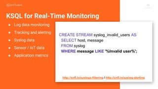 Introduction to KSQL: Streaming SQL for Apache Kafka® | PPT