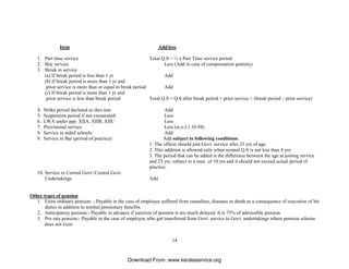 Kerala Service Rules Note uploaded by T james Joseph Adhikarathil | PDF