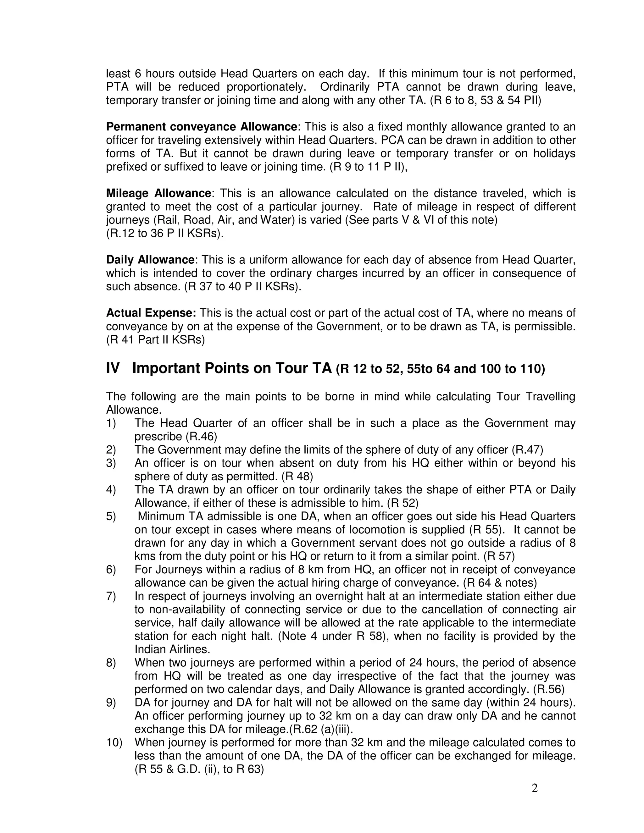 Kerala Service Rules part II Note uploaded by T james Joseph Adhikarathil | PDF