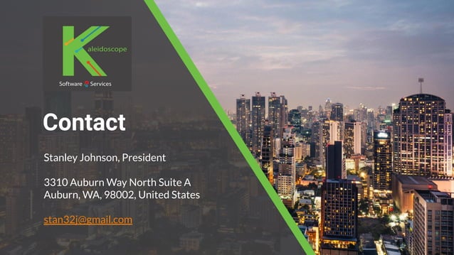 KSS Company Slideshare | PPT