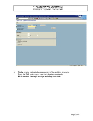 Kss4 Execute Plan Cost Splitting | DOC