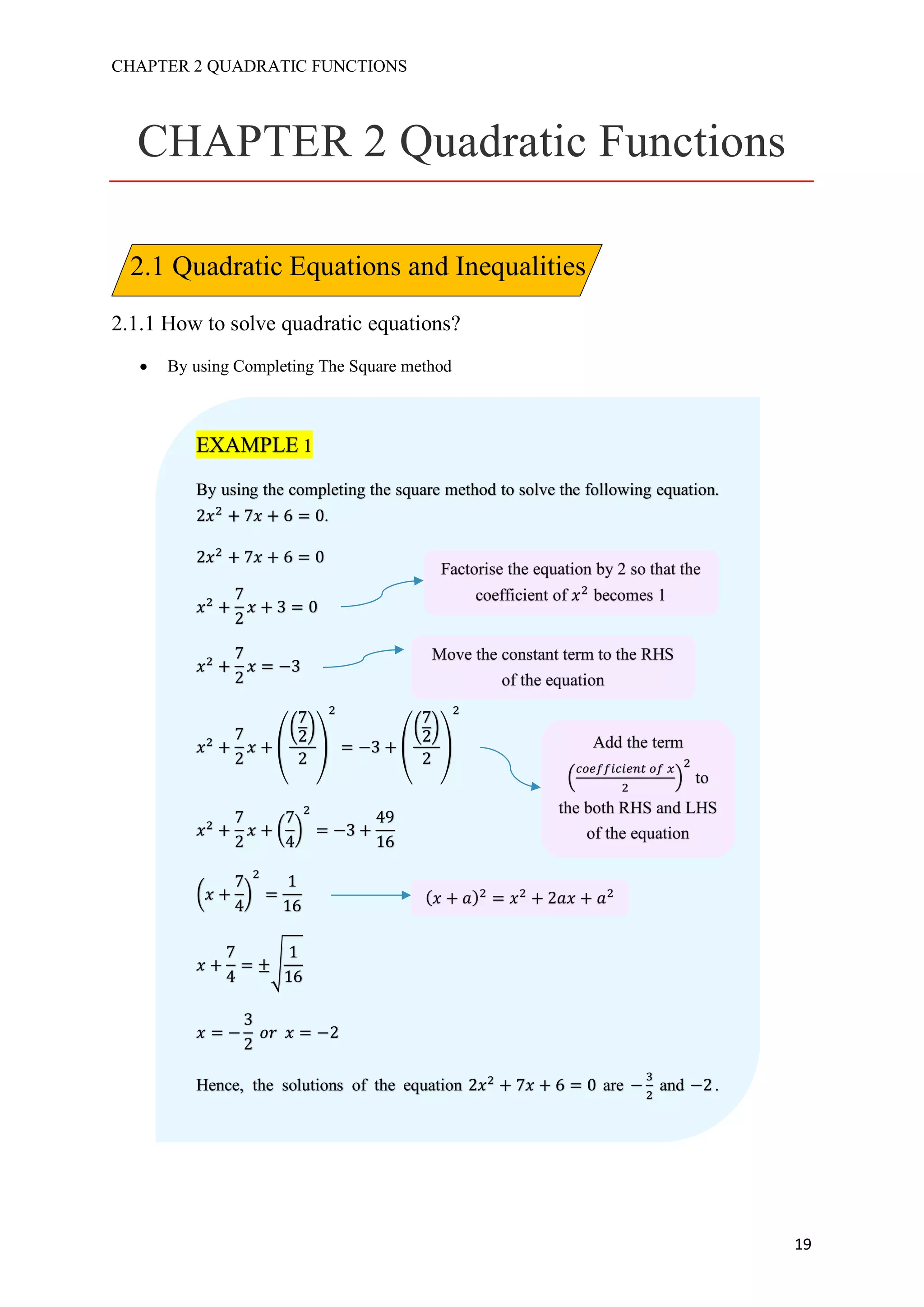 KSSM Form 4 Additional Mathematics Notes (Chapter 1-5) | PDF