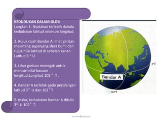 Kssm geo tingkatan 1: kedudukan | PPTX
