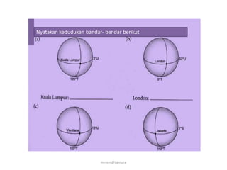 Kssm geo tingkatan 1: kedudukan | PPTX