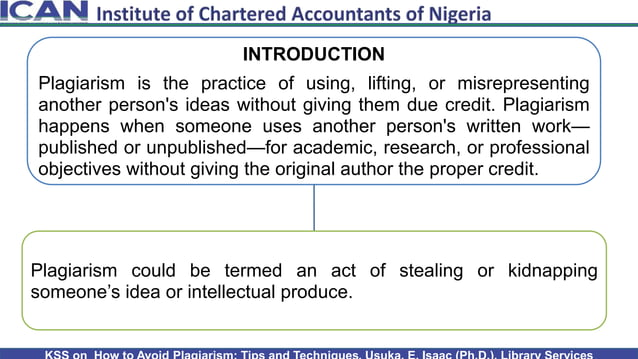 How to Avoid Plagiarism: Tips and Techniques | PPT