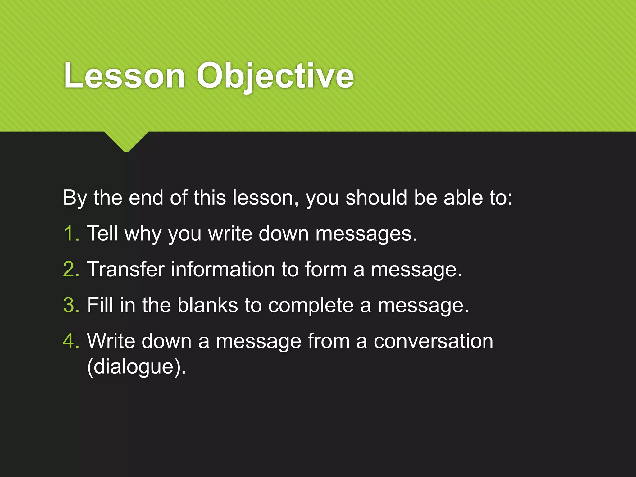 Kssr year 5 sjkc unit 11 i’ll write your message | PPT