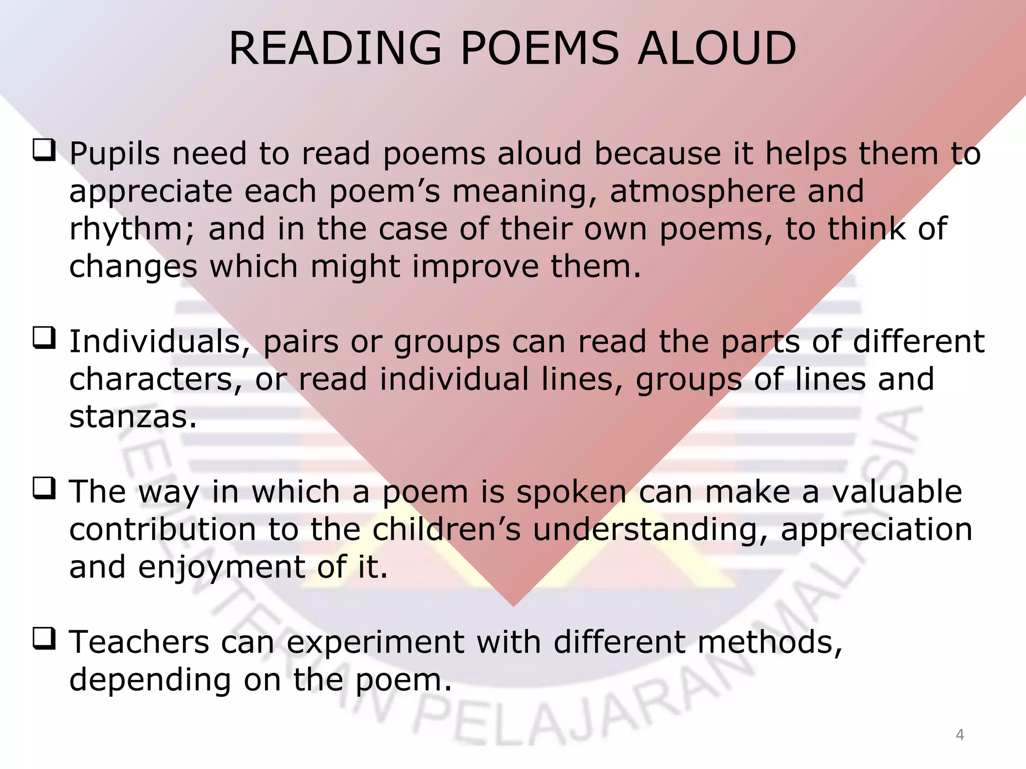 Kssr year four poems | PPT