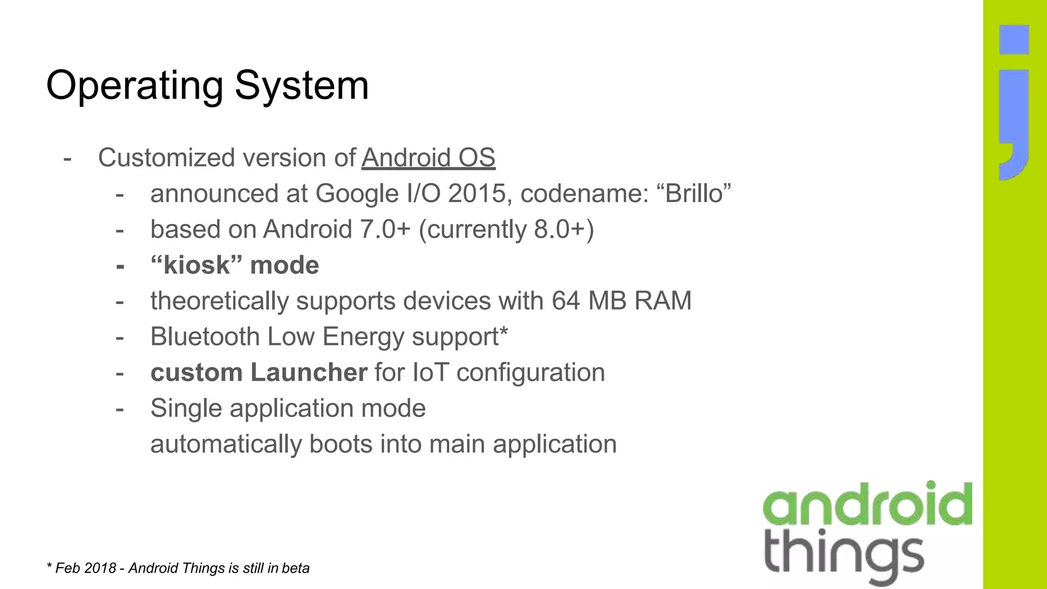 KSS Session and Tech Talk-2019 on IOT.pptx | Operating Systems ...