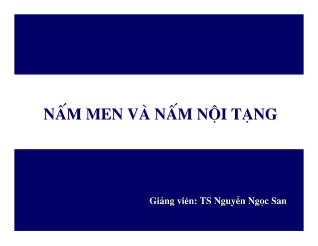 Kst nammen va nam noi tang | PPT