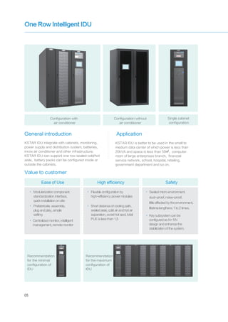 Kstar Prefabricated Modular Data Center Solution Brochure | PDF