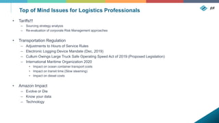 Freight Logistics and Tech Overview | PPT