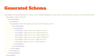 Using schemas in parsing xml part 1 | PPTX