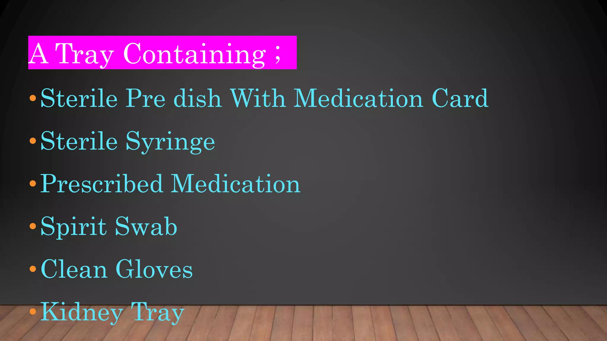 Subcutaneous injection | PPTX