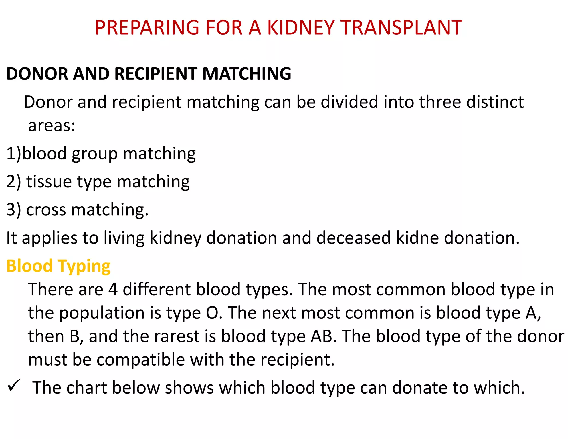 KIDNEY TRANSPLANTATION SEMINAR PRESENTATION | PPTX