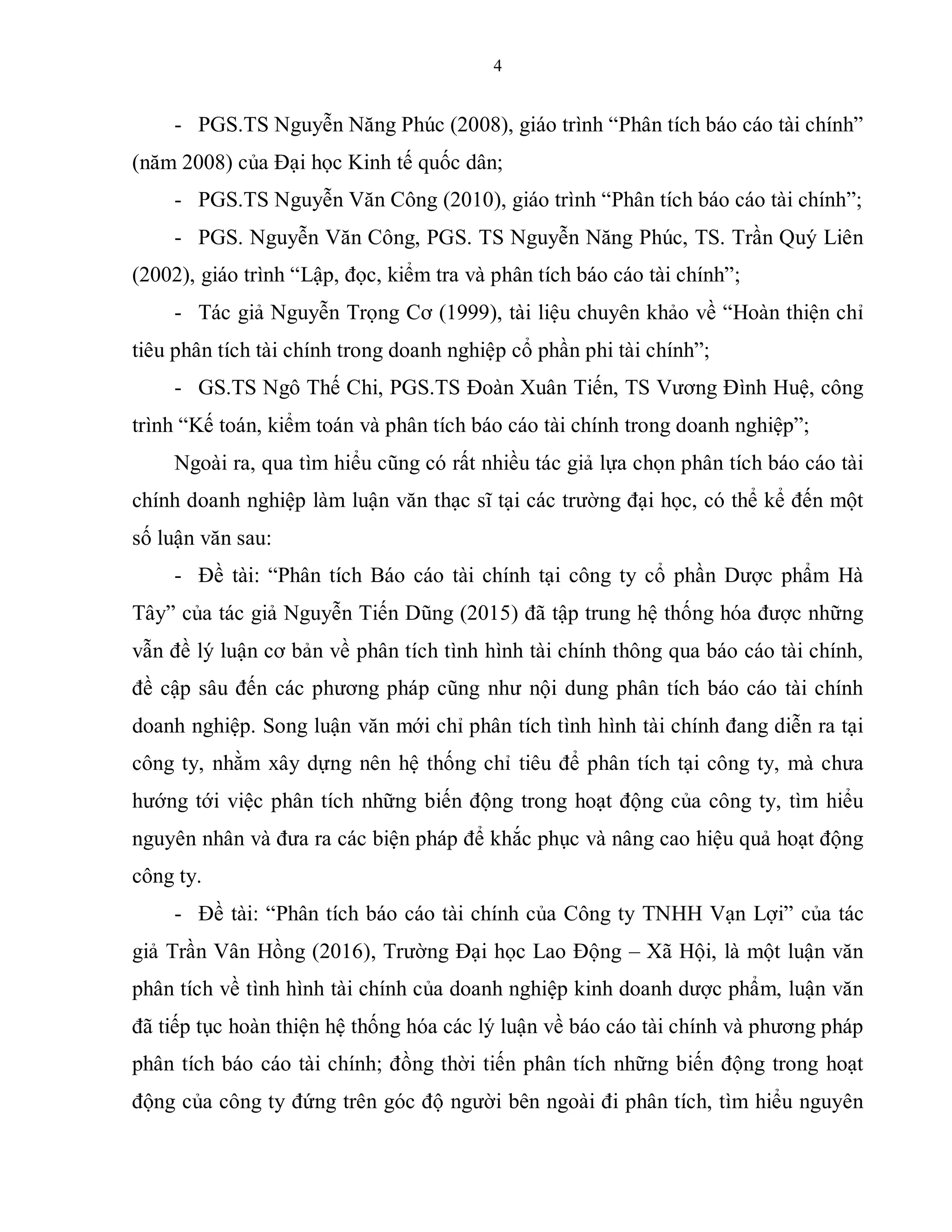 Luận văn: Phân tích báo cáo tài chính tại công ty dược phẩm, 9đ | PDF