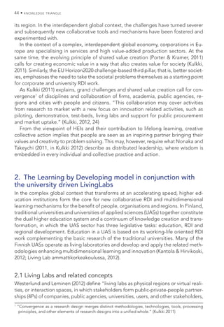 The Knowledge Triangle Promoting Innovation and Multidimensional ...