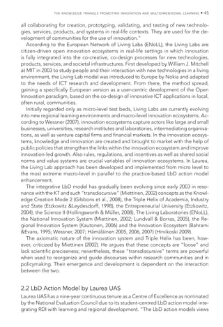 The Knowledge Triangle Promoting Innovation and Multidimensional ...