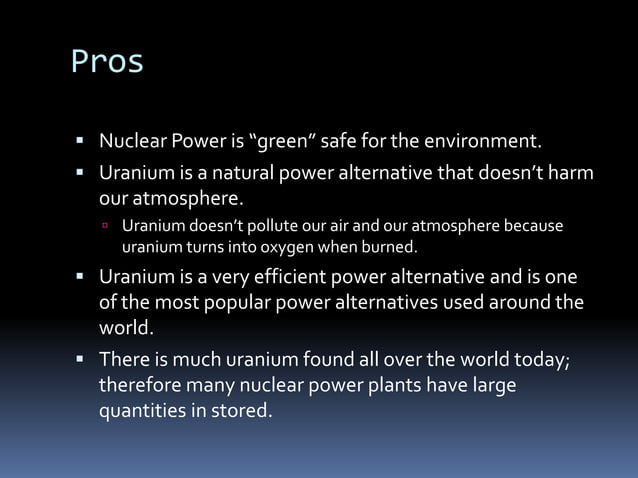 Nuclear Power | PPTX